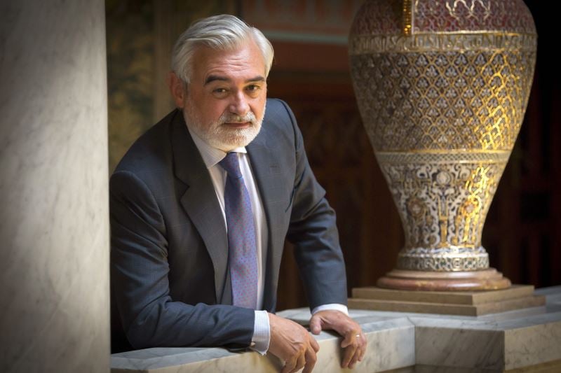 Visita institucional de Darío Villanueva, director de la RAE y ...