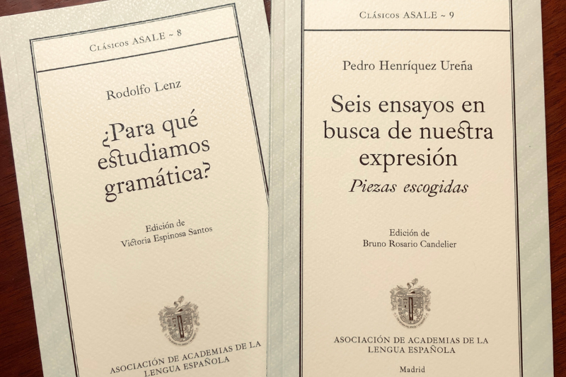 Nuevos títulos de la colección Clásicos ASALE | Noticia | Asociación de ...